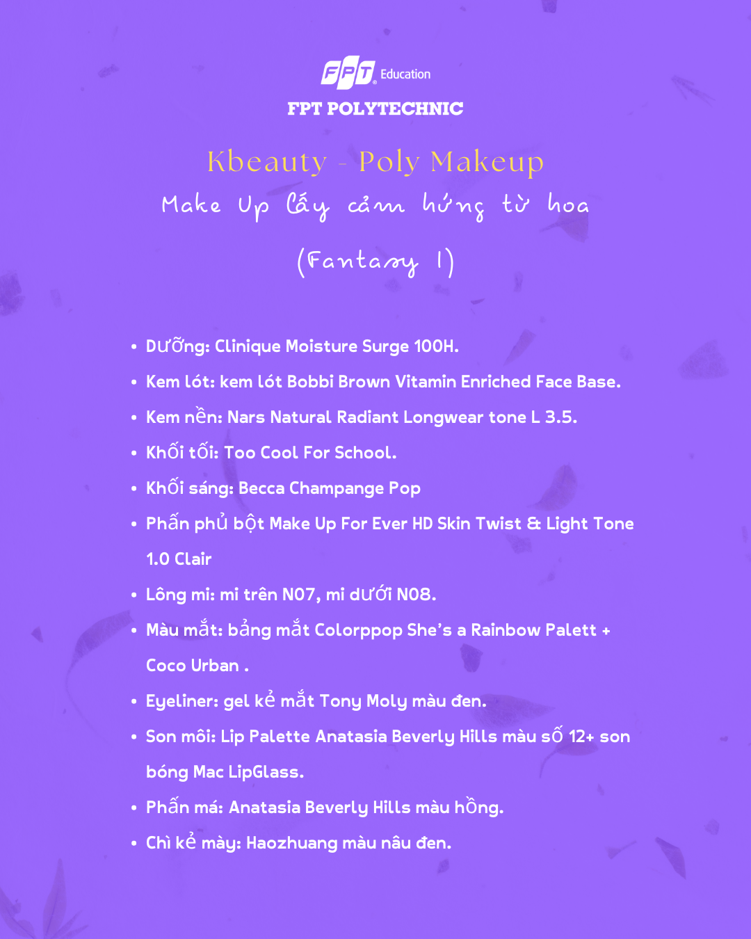 KBeauty - Poly Makeup | FPT Polytechnic